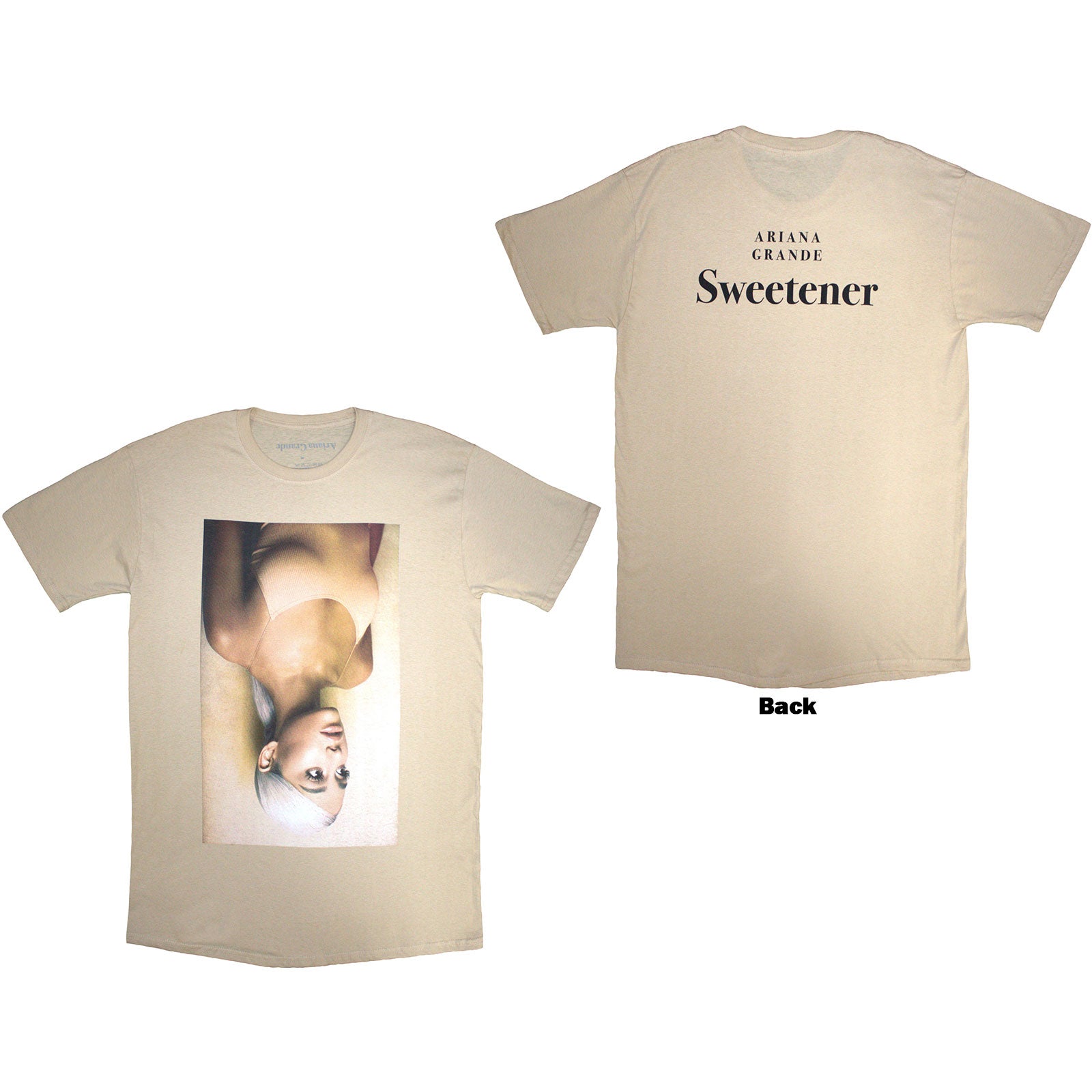 ARIANA GRANDE - SWEETENER - T-Shirt Neutral (Back Print) – Spiral Direct