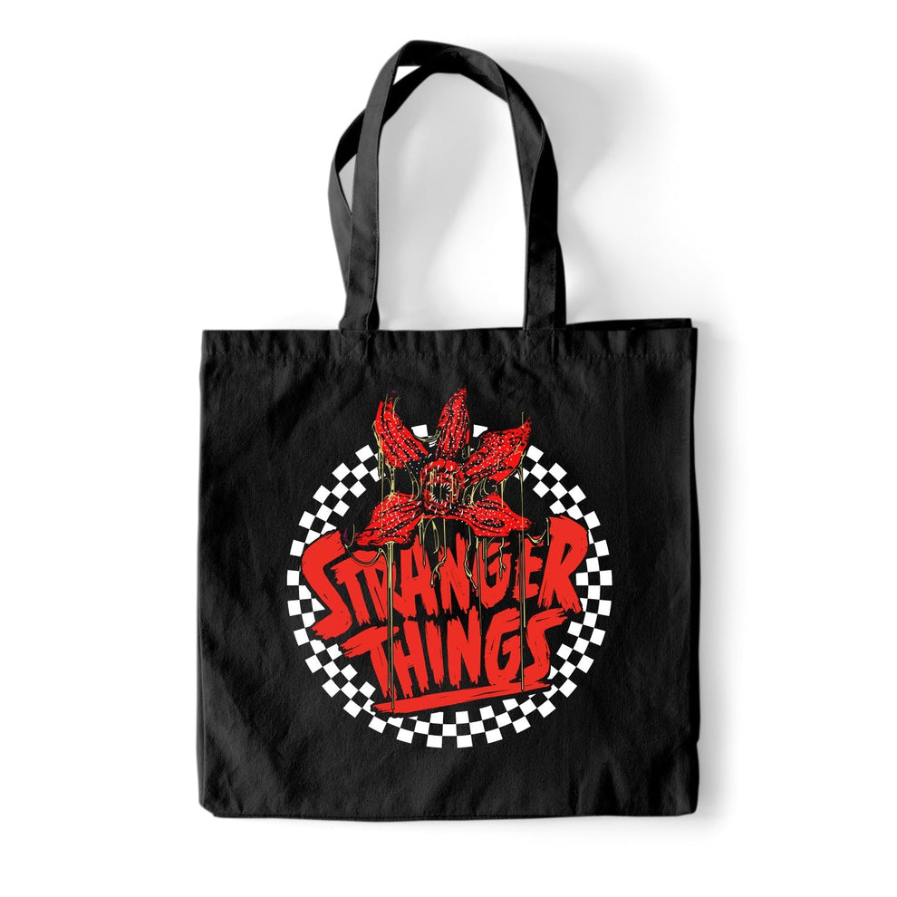 STRANGER THINGS - CHECKERED CIRCLE - Bag 4 Life - Canvas 80z Long Hand ...